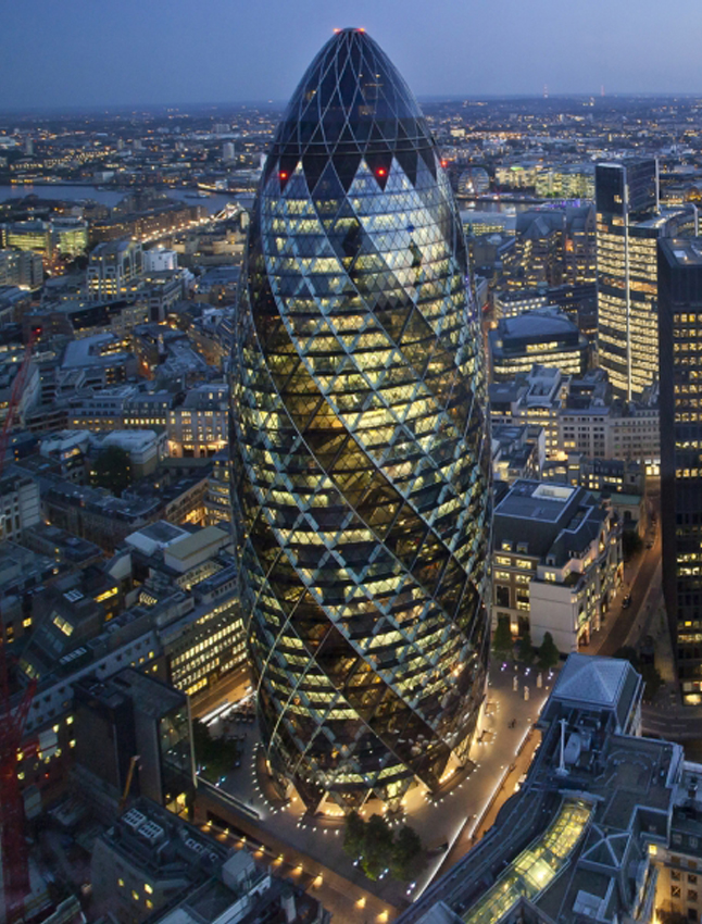 Commercial Aquarium Installation - The Gherkin