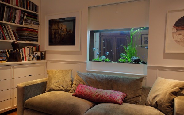 Built In Fish Tank | Sherlock House | Aquarium Architecture